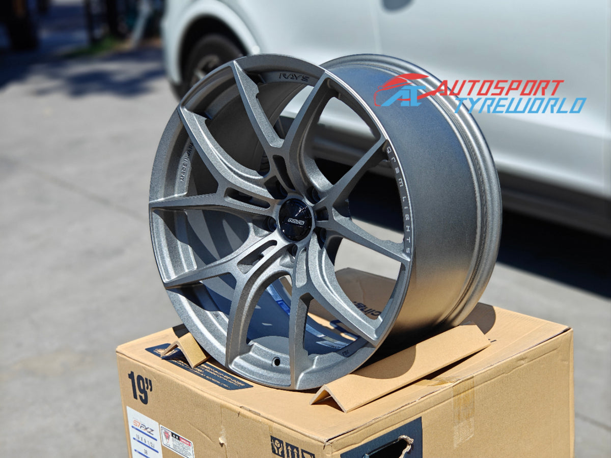 Rays 57FXZ - Matt Gunmetal (MF) – Autosport Tyre World Magill