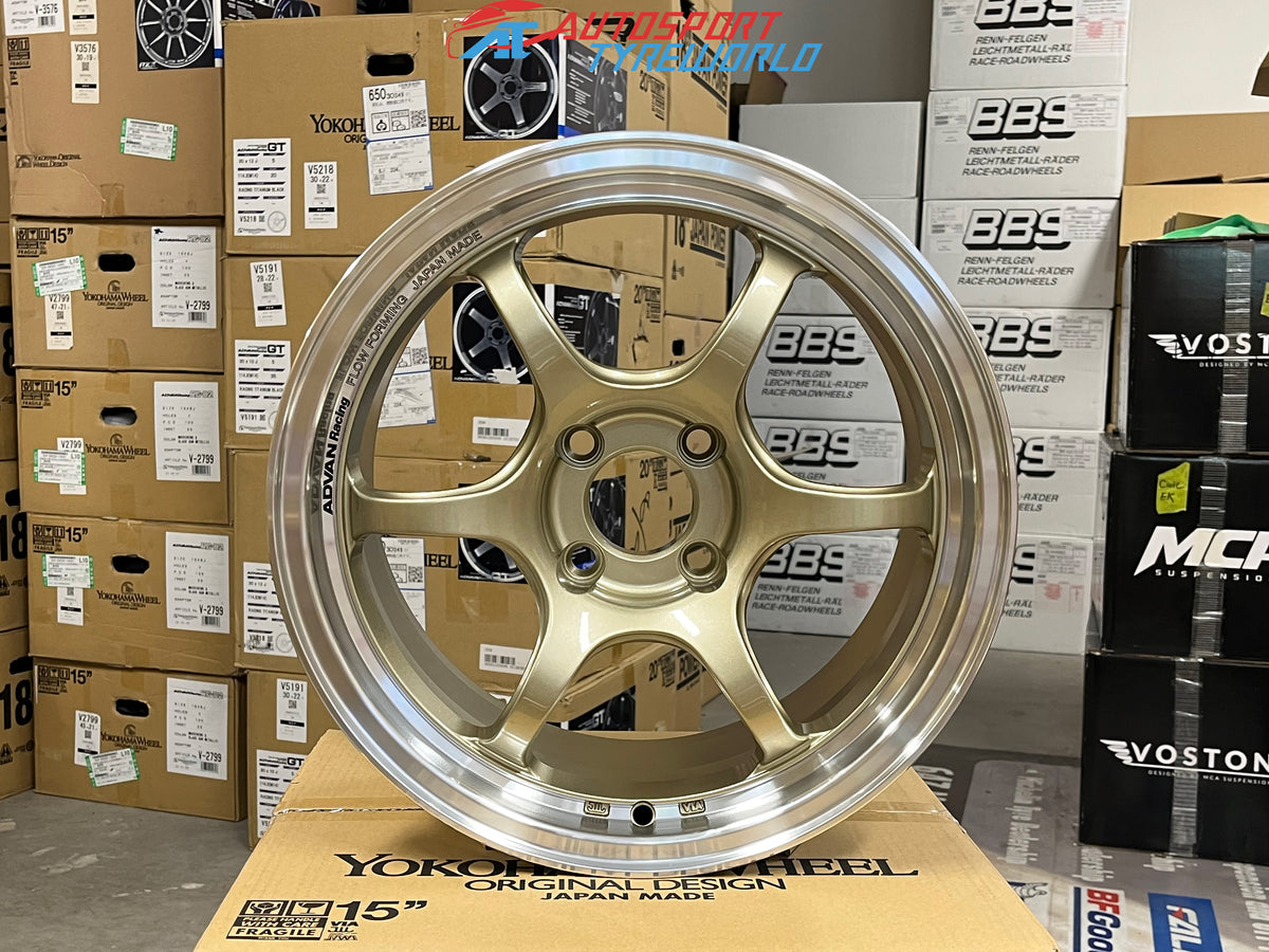 Advan RG-D2 - Machining and Champagne Gold (MCG) – Autosport Tyre World Magill