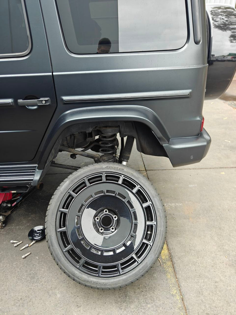 G63 24 Inch Wheel Test Fit Clearance Adelaide – Autosport Tyre World Magill