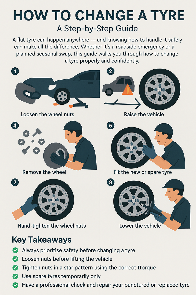 How to Change a Tyre: A Step-by-Step Guide – Autosport Tyre World Magill