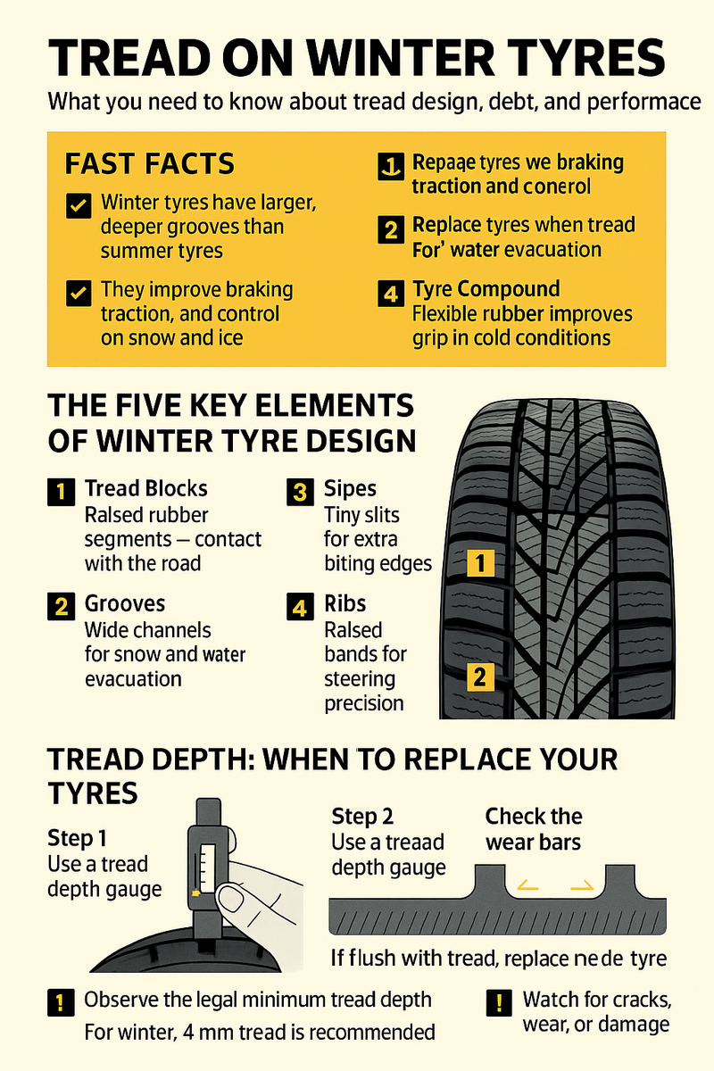 Tread on Winter Tyres – Autosport Tyre World Magill
