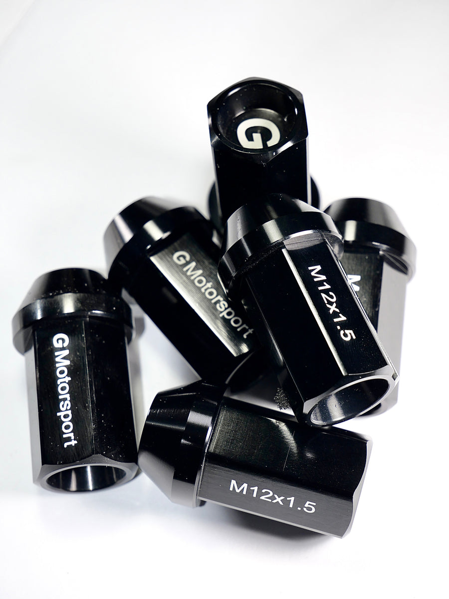 Grandma Aluminum Wheel Nuts - Satin Black – Autosport Tyre World Magill
