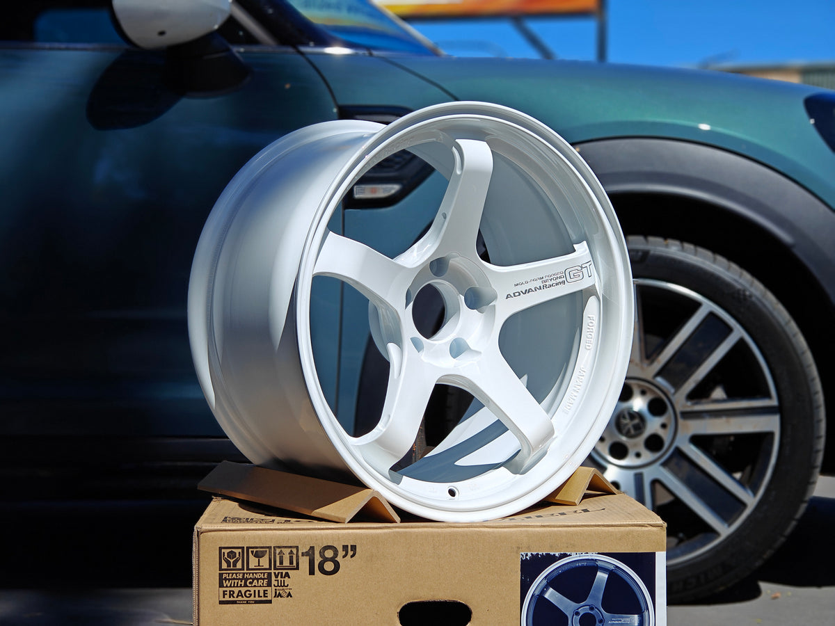 Advan GT Beyond - Racing White – Autosport Tyre World Magill