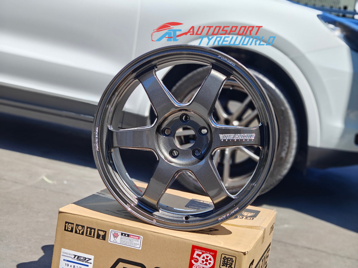 TE37Ultra M-Spec - Diamond Black 5X112 – Autosport Tyre World Magill