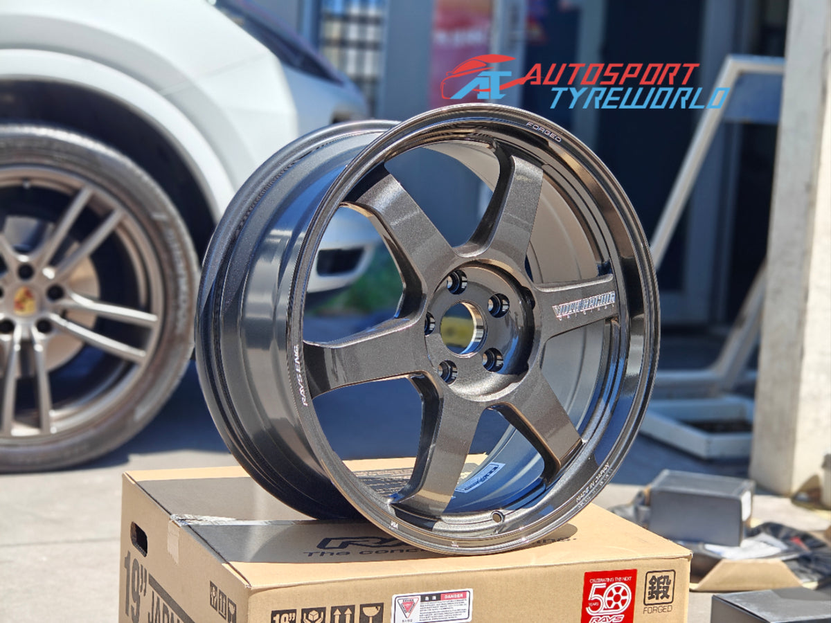 TE37Ultra M-Spec - Diamond Black 5X112 – Autosport Tyre World Magill