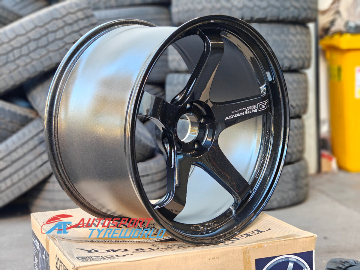 Advan GT Beyond - Racing Titanium Black (TBK) - GTR35 – Autosport Tyre ...