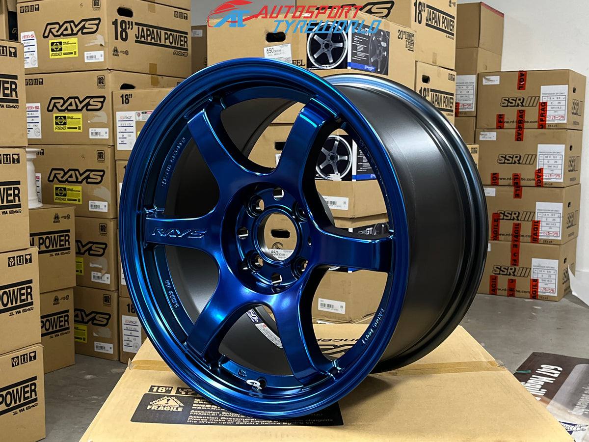Rays Gram Light 57DR - 15 inch - Hype Blue – Autosport Tyre World Magill