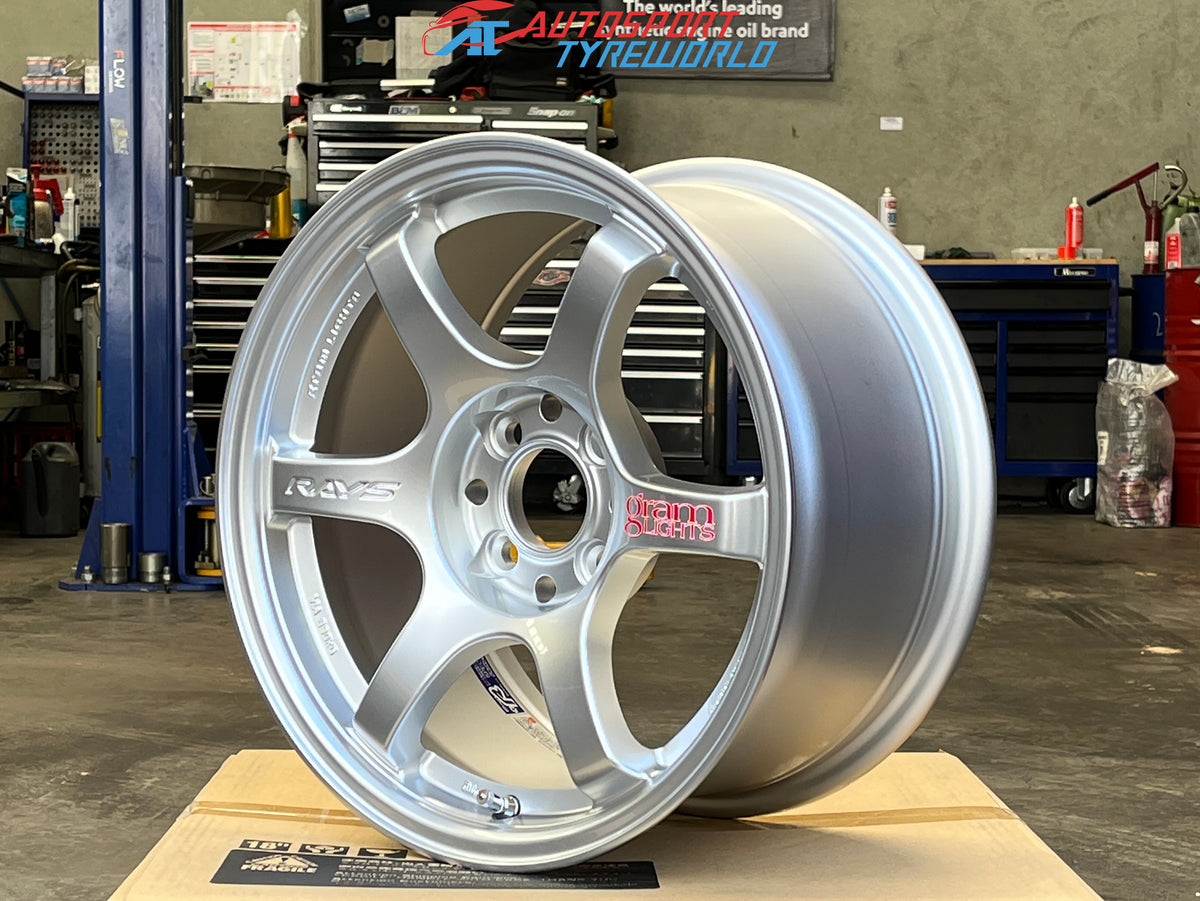 Rays Gram Light 57DR - Sunlight Sliver – Autosport Tyre World Magill