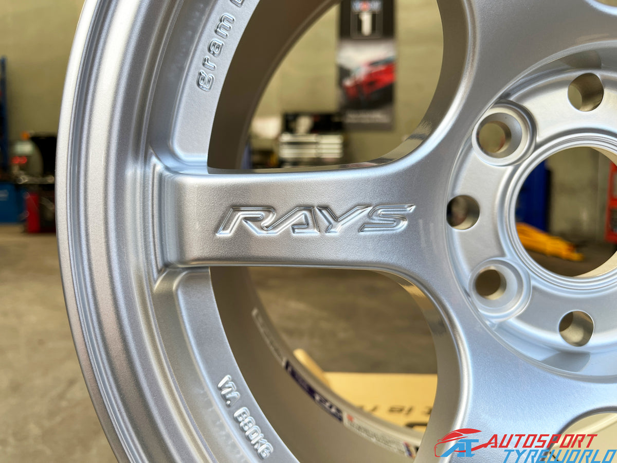 Rays Gram Light 57DR - Sunlight Sliver – Autosport Tyre World Magill