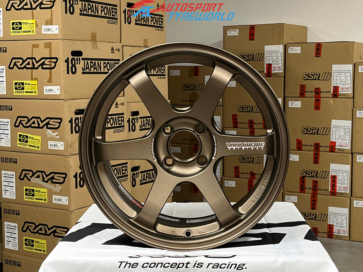 Rays TE37 Sonic - Almite Bronze – Autosport Tyre World Magill