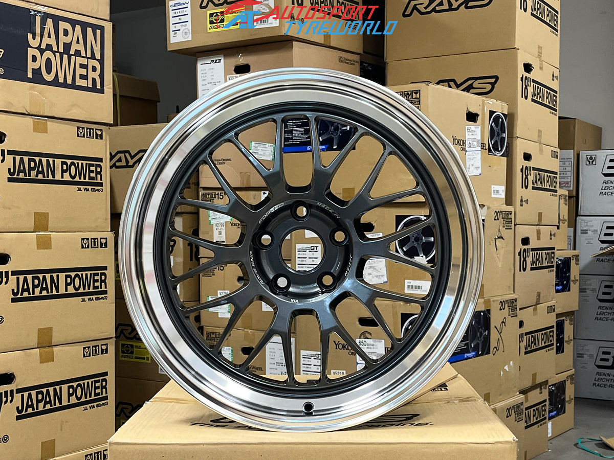 Rays Volk Racing 21A - Dark Gunmetal (VC) – Autosport Tyre World Magill